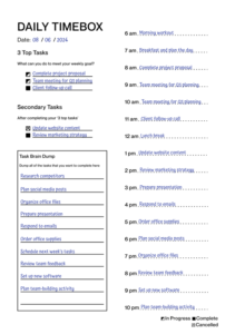 Timeboxing | Timeboxing Planner